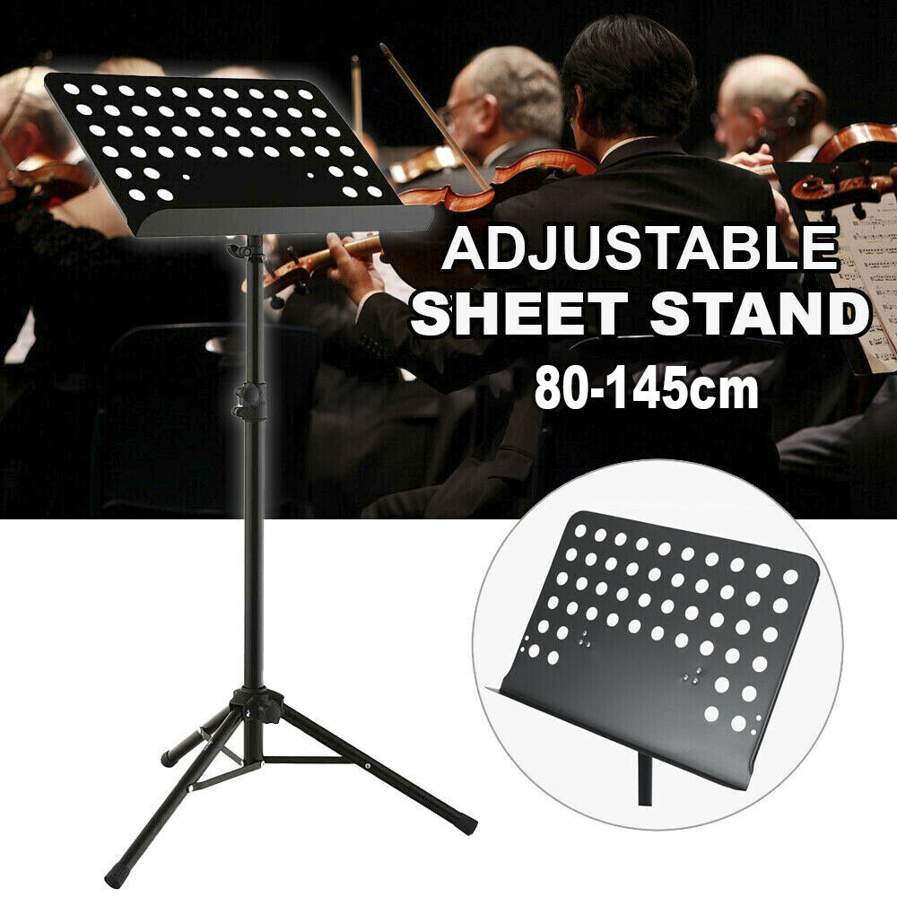 Adjustable Stage Stand Heavy Duty Large Metal Music Sheet Conductor Fo ...